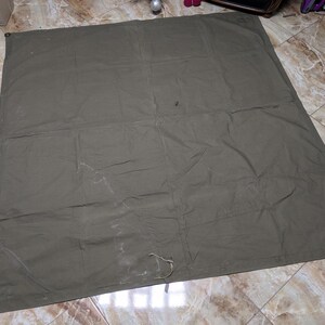 Original 1950s Vintage Soviet Army WWII Type Soldier Field Canvas Cloak ...