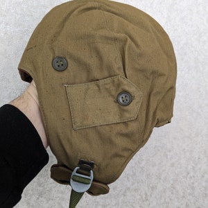 Vintage 1985 Soviet Airborne Paratrooper Winter VDV HELMET USSR 58 Size ...