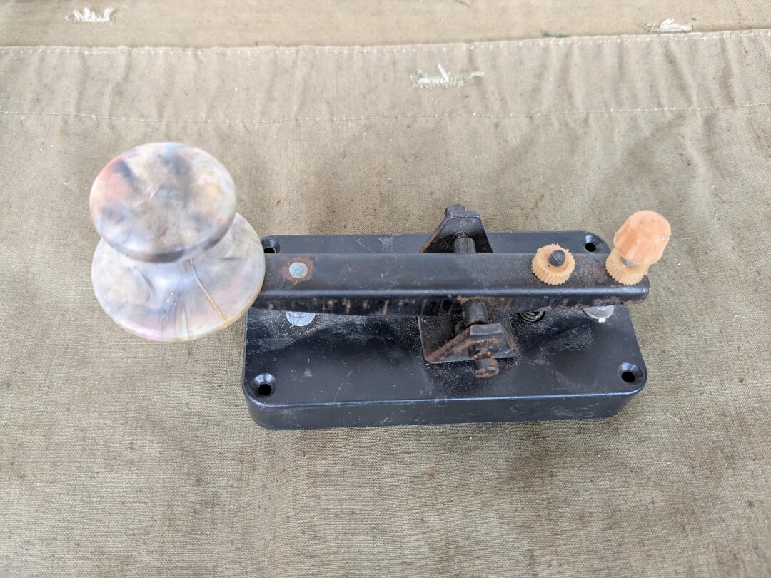 Vintage Soviet Morse Telegraph Key - Etsy