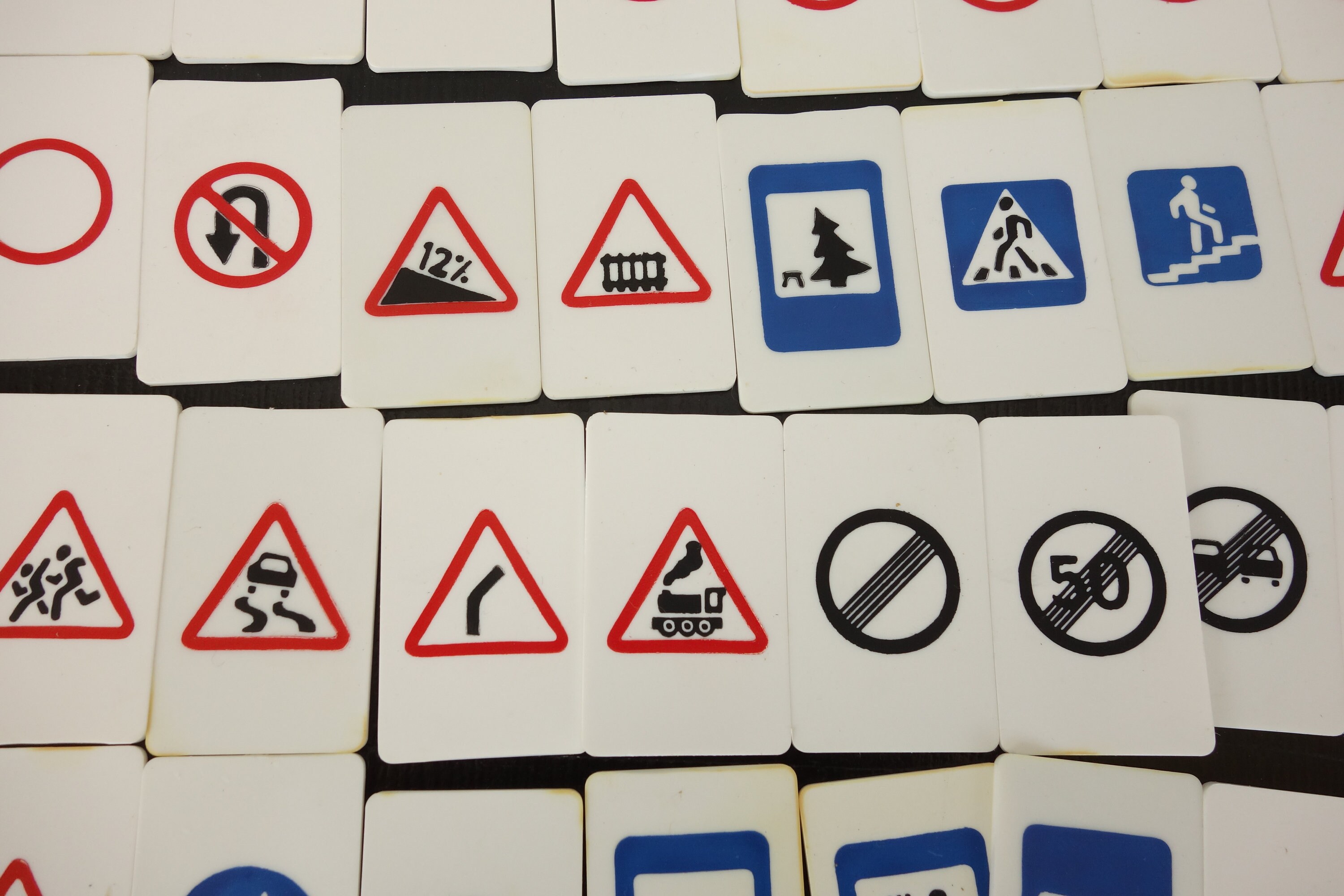 Vintage Soviet Plastic Road Signs 45pc - Etsy