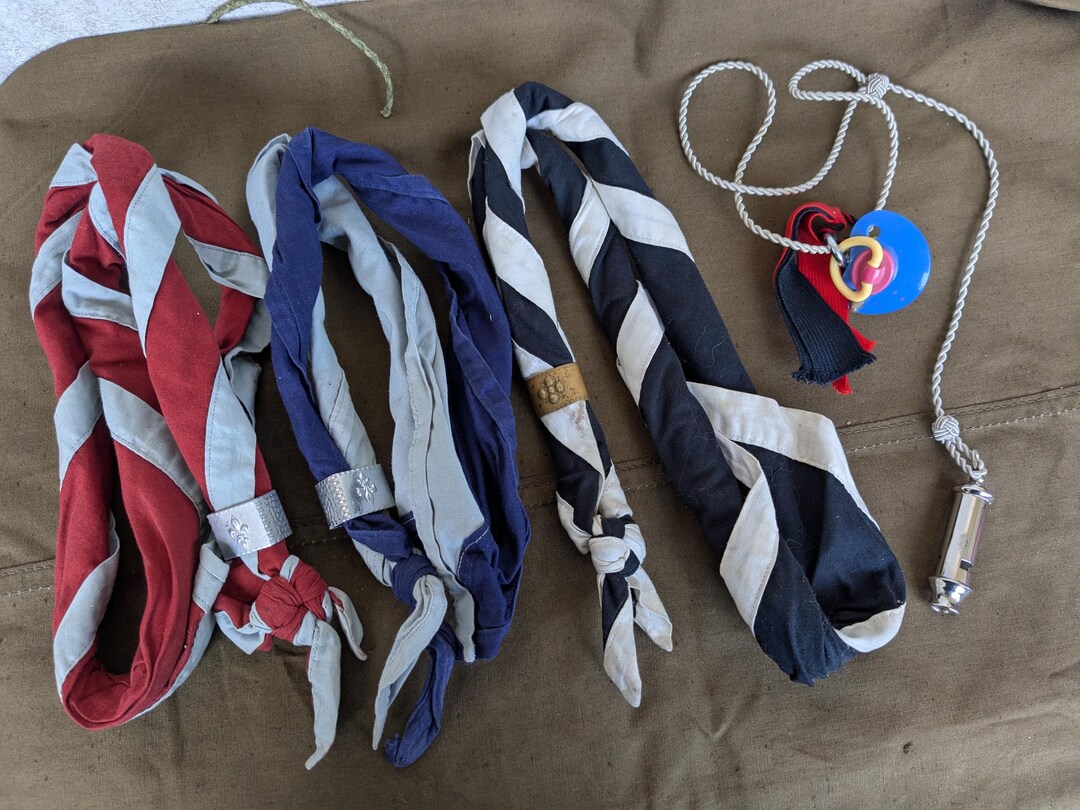 Vintage Scout Neckerchiefs 3pc - Etsy