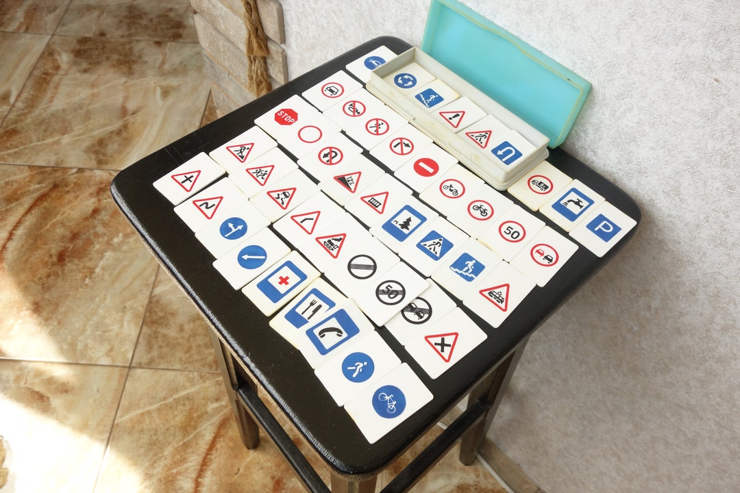 Vintage Soviet Plastic Road Signs 45pc - Etsy