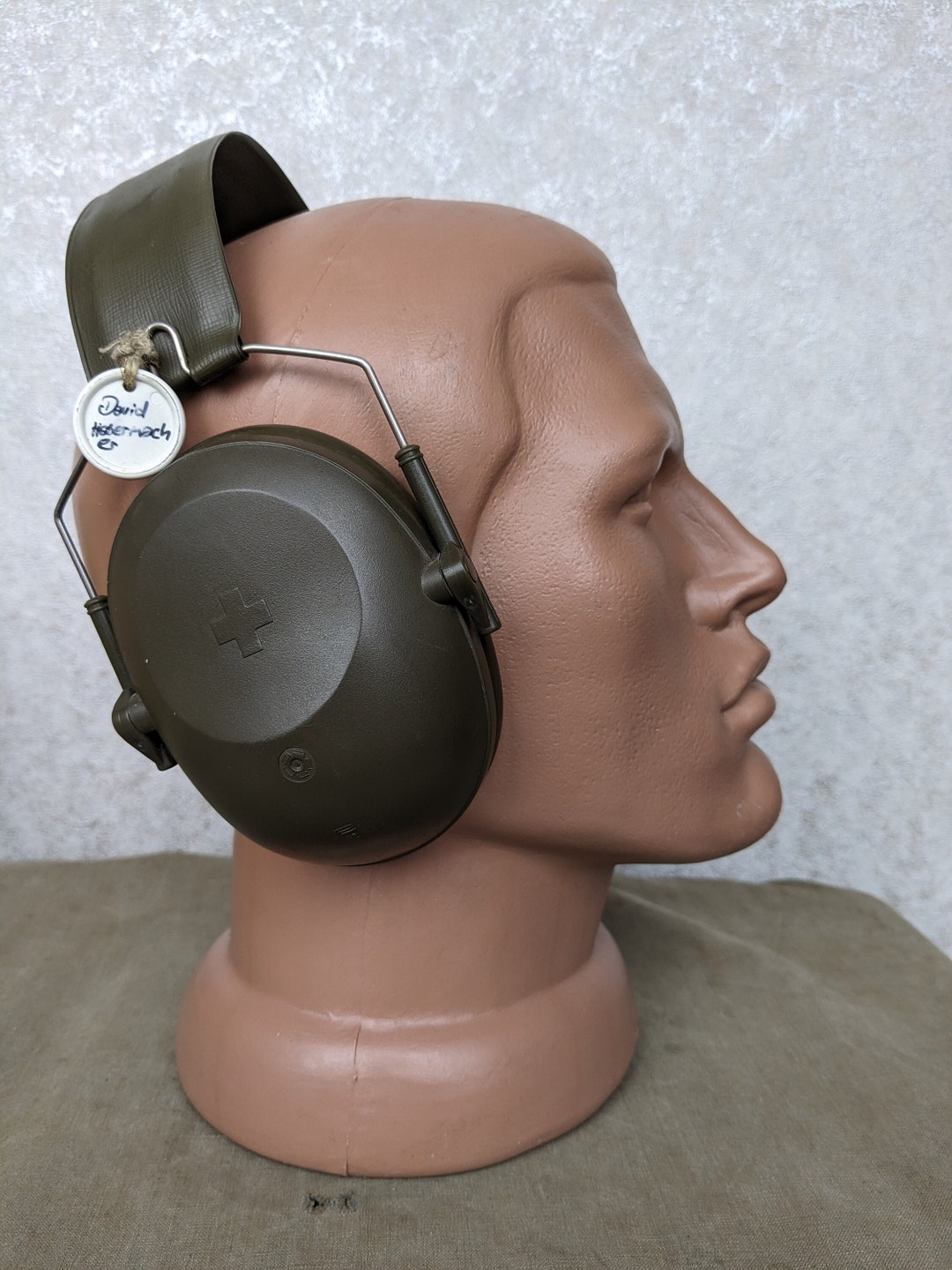 Vintage 1962 Swiss Army Shooting Headphones Ear Protection - Etsy