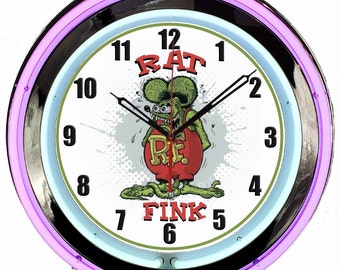 Rat Fink Neon | Etsy