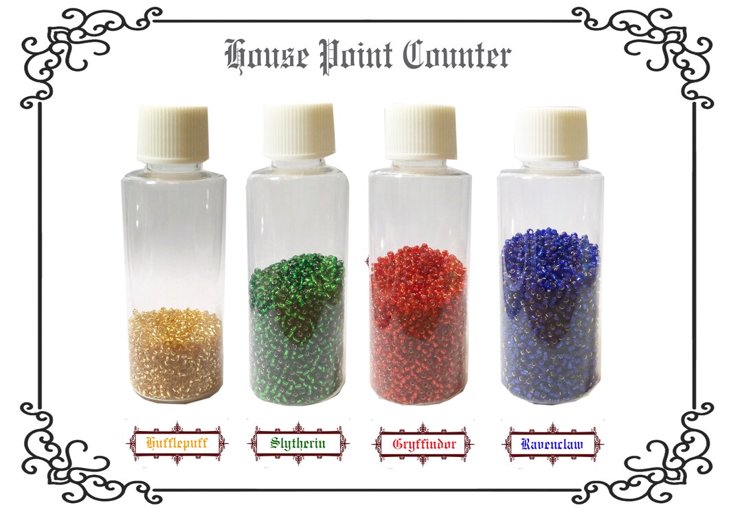 Hogwarts House Point - Etsy