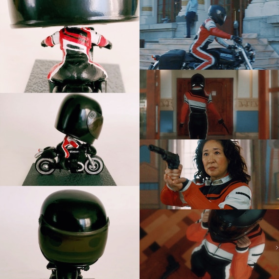 Killing Eve Custom Funko Pop Eve on Motorcycle MADE TO ORDER - Etsy ...