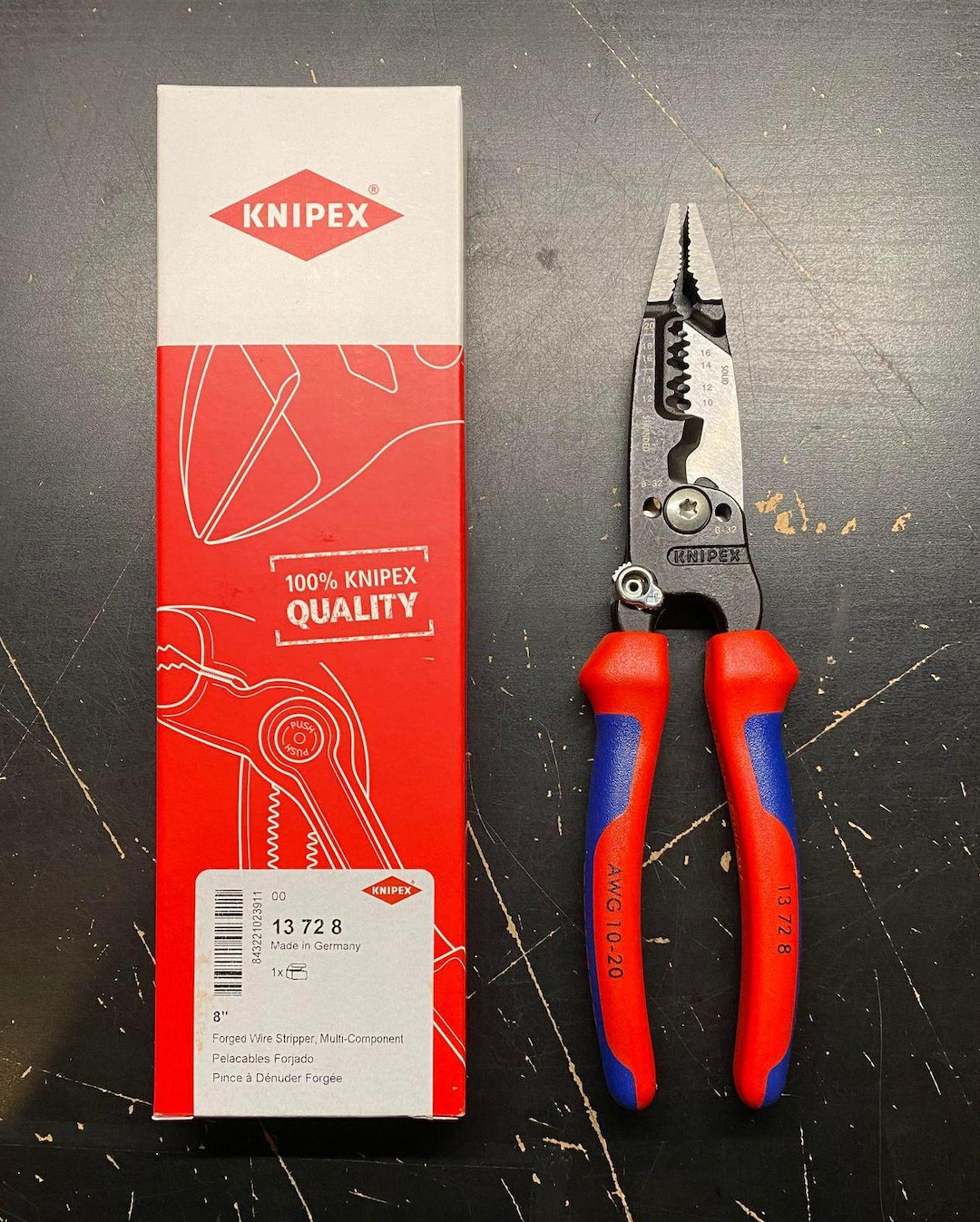 Knipex 8″ Forged Wire Stripper - Etsy