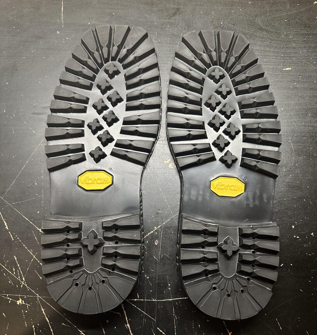 Vibram Full Bottom Sole Montagna #132 Black - Etsy