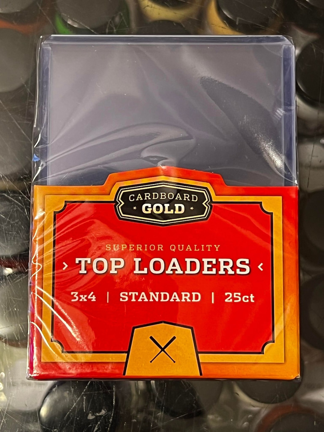 2021 Cardboard Gold Standard Top Loaders 25 Card Holder - Etsy