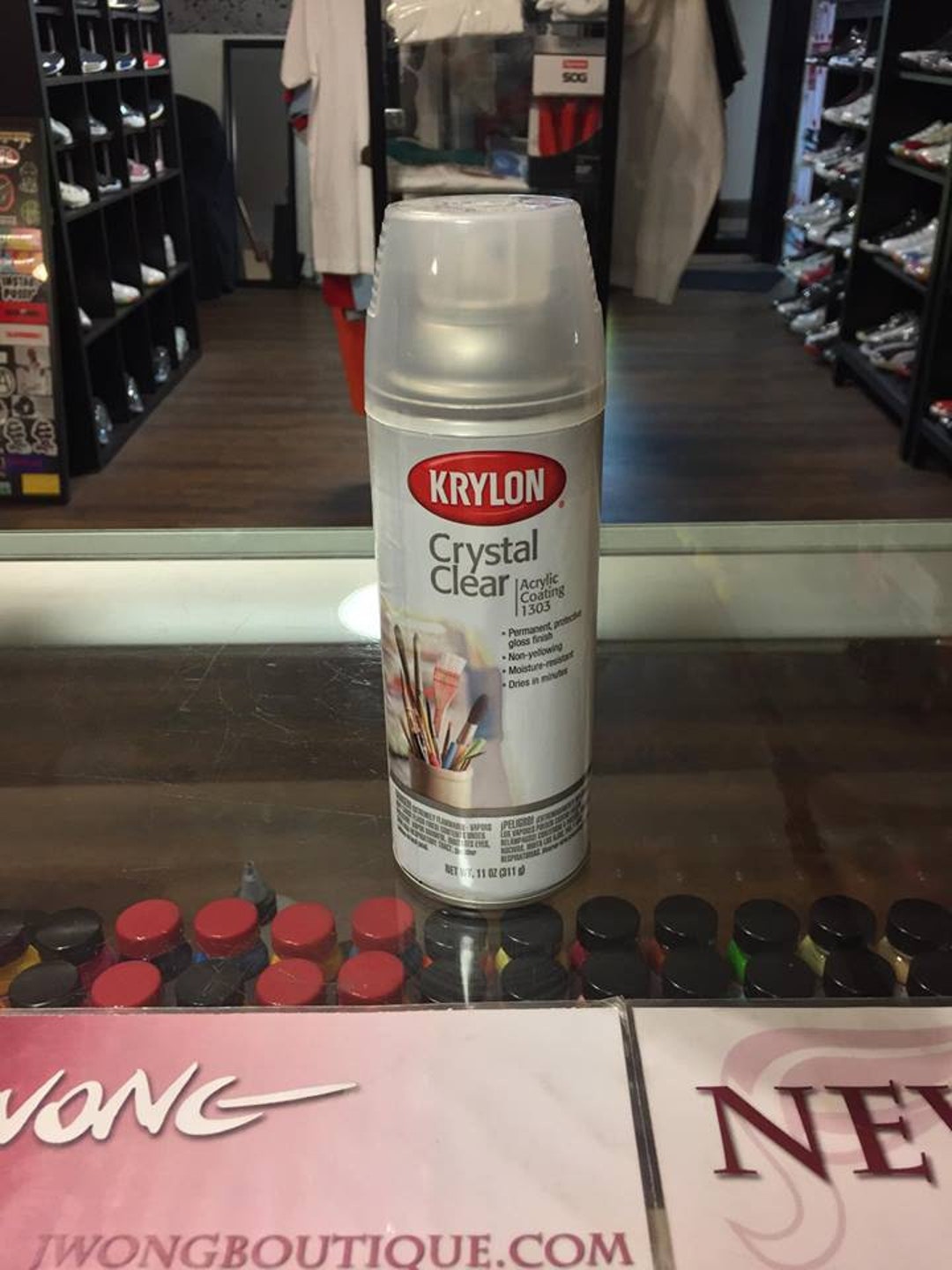 Krylon crystal clear store