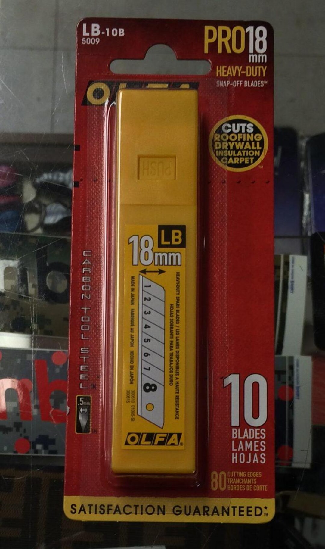 OLFA 18mm Silver Snap off Blades 10 Pack - Etsy