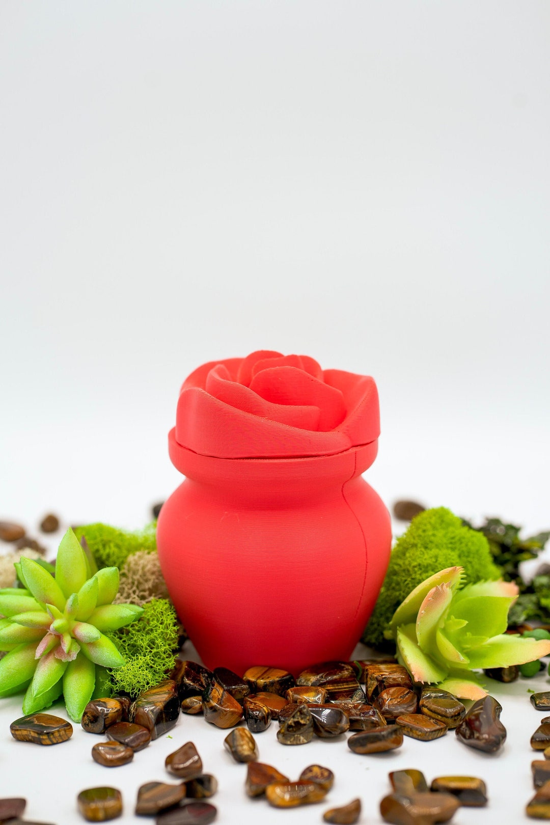 Red Rose Human Urn / Urn for Human Ashes / Biodegradable / Small Size ...