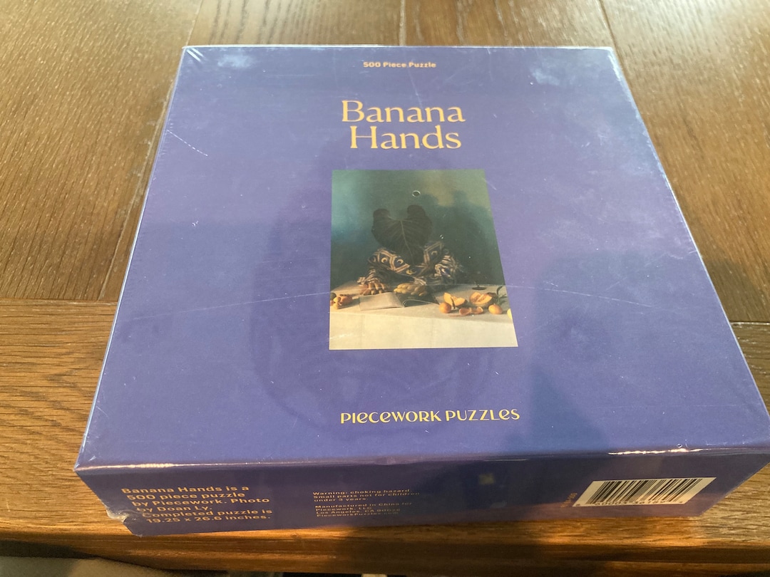 Banana Hands Puzzle by Piecework Puzzles - Etsy