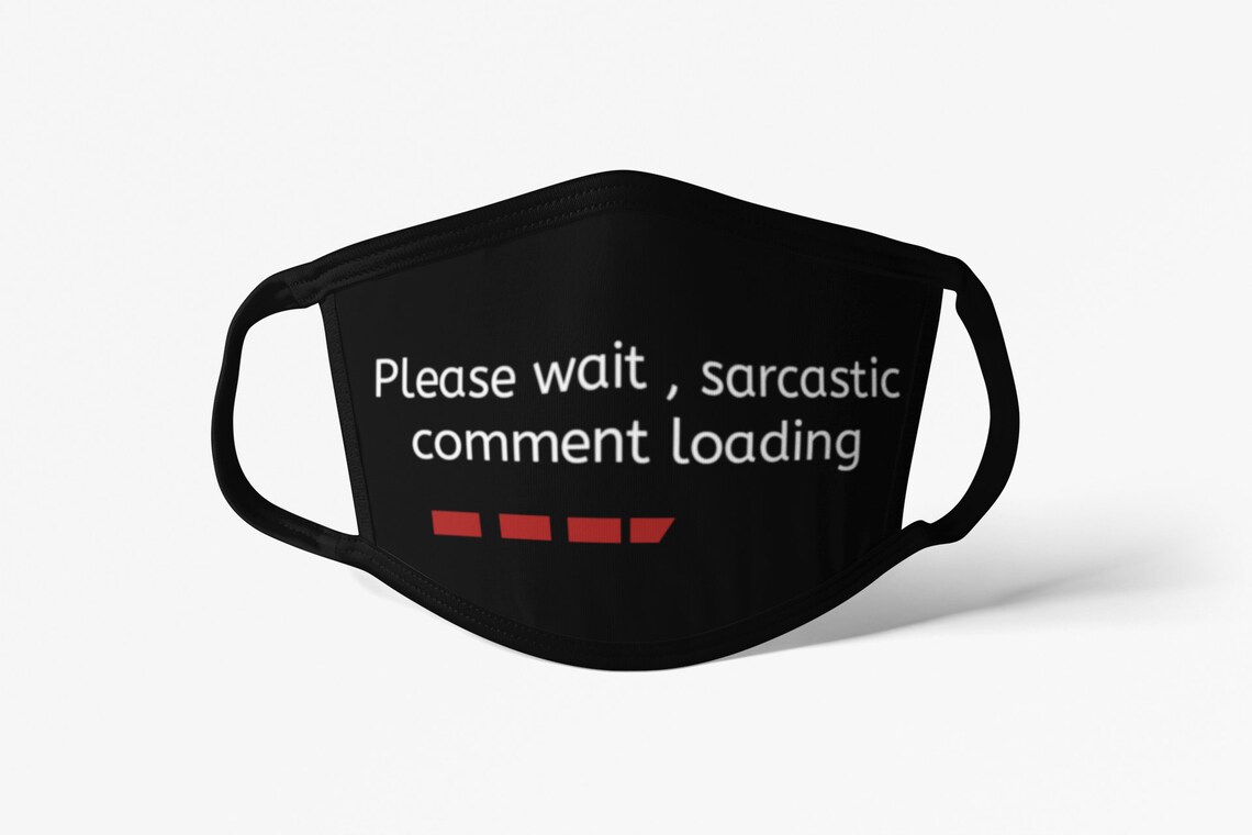 Funny Face Mask Washable Face Cover Reusable Face Mask | Etsy