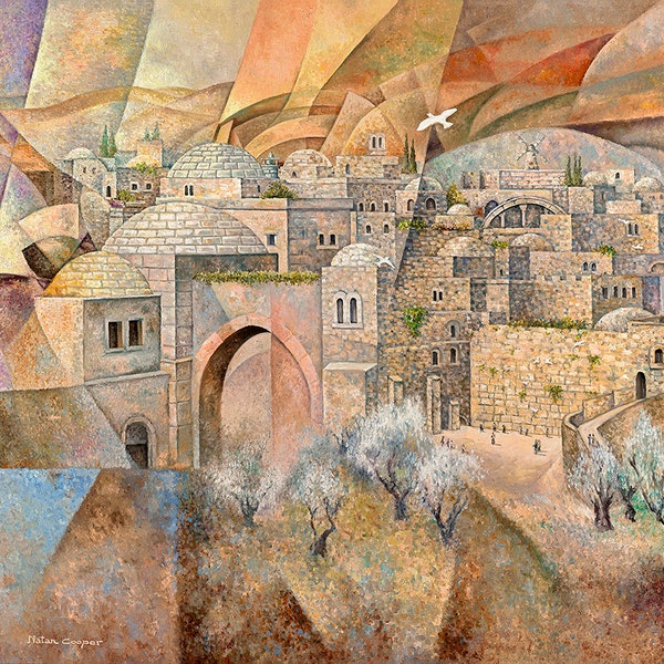 Jerusalem Painting - Etsy