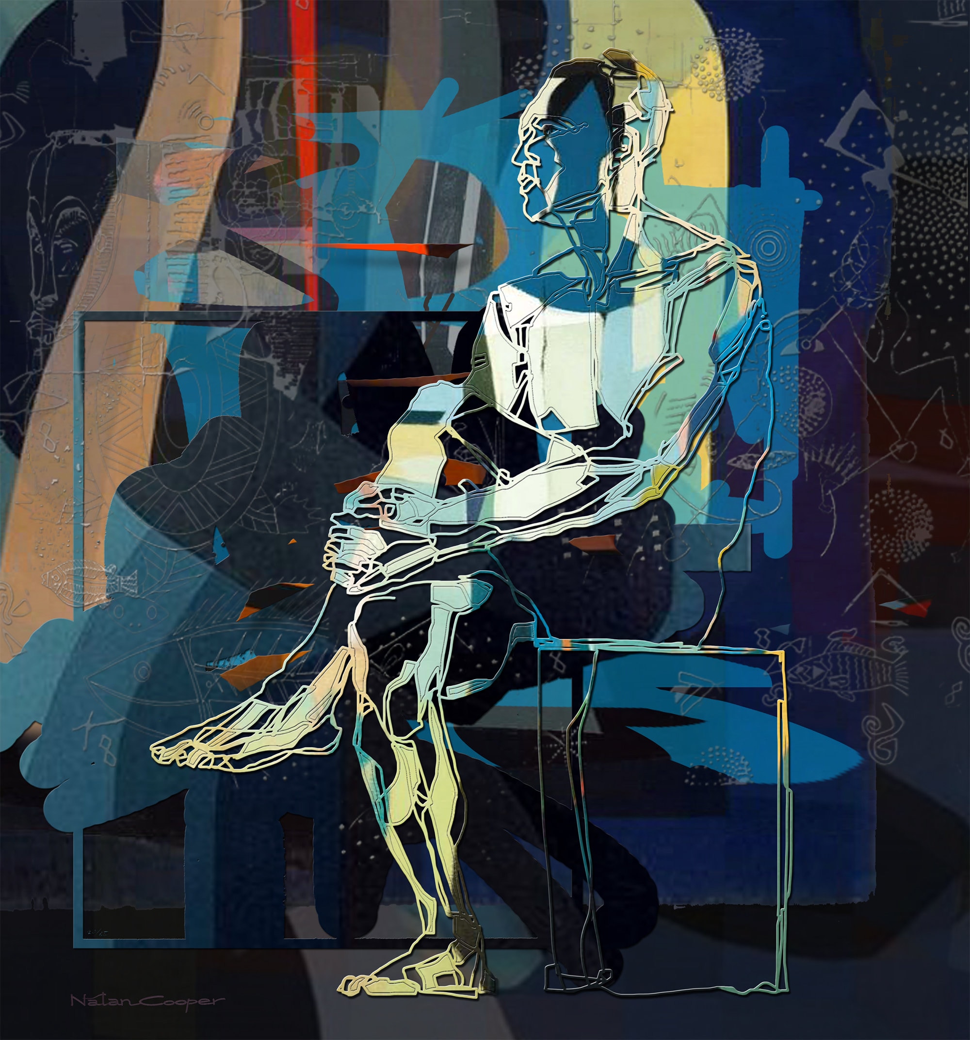 Unique Art/original Oil Painting/colorful Painting/modern Wall Art ...