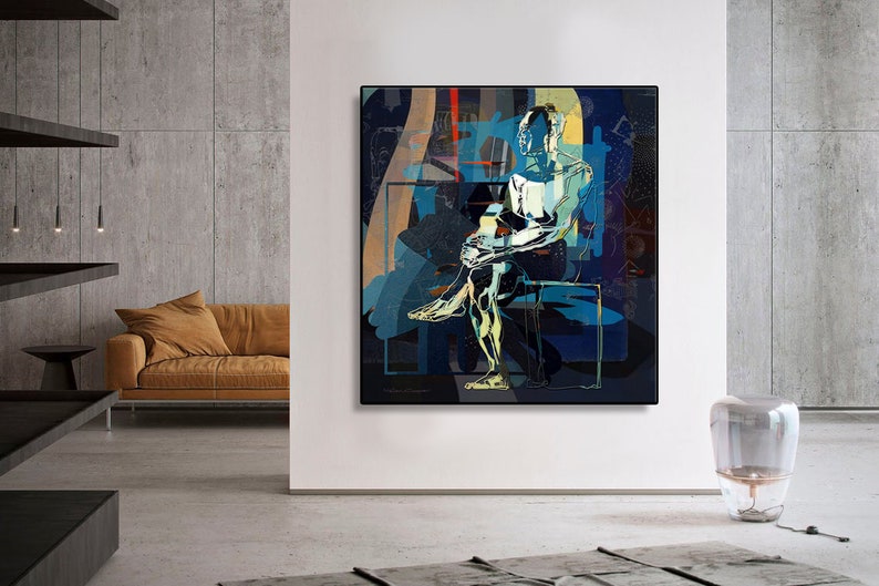 Unique Art/original Oil Painting/colorful Painting/modern Wall Art ...