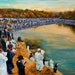 Tashlich at Uman/rosh Hashana/jewish Figure Wall Art/realistic Judaica ...