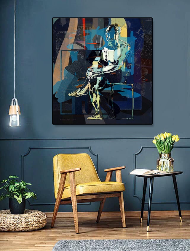 Unique Art/original Oil Painting/colorful Painting/modern Wall - Etsy