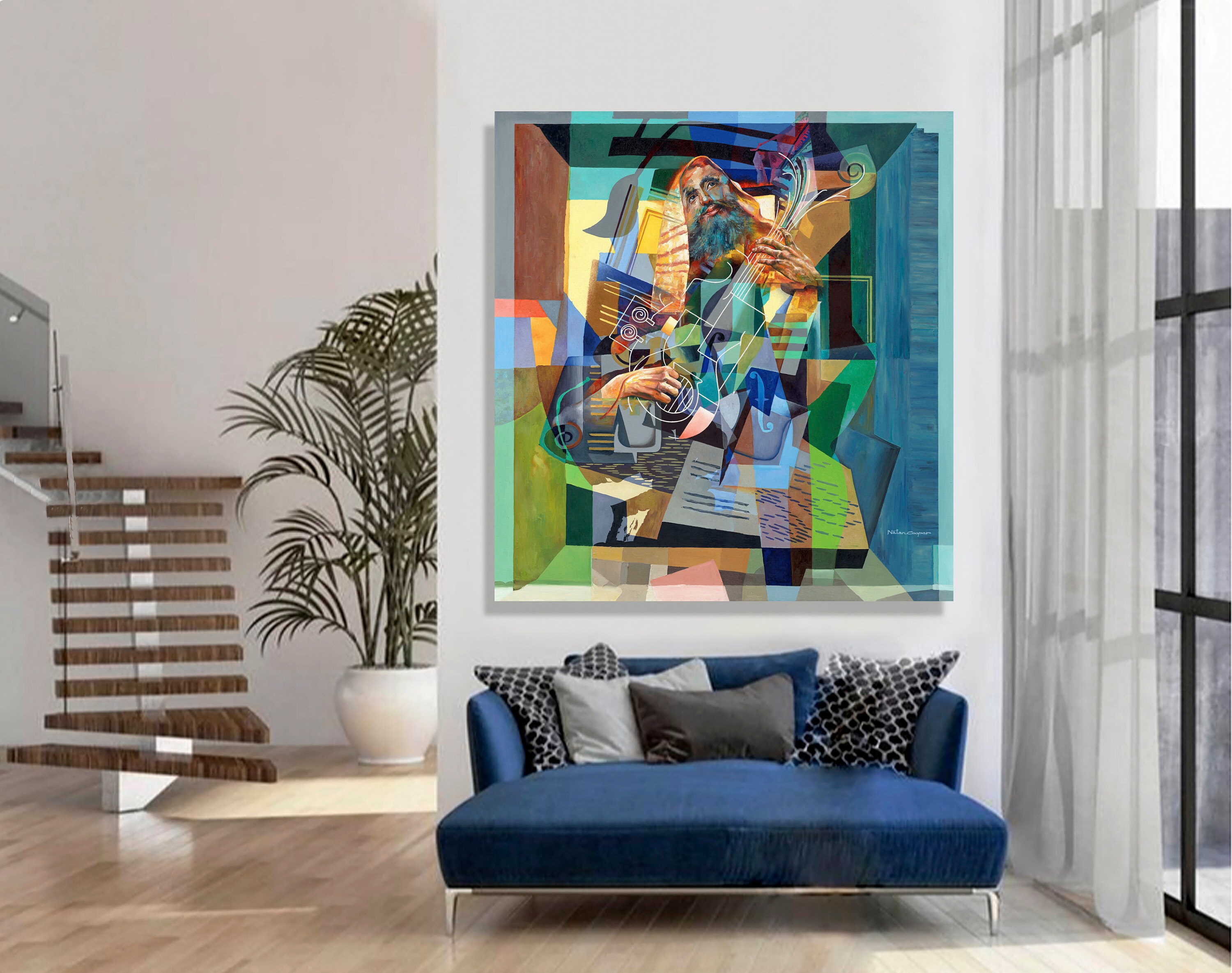 Unique Art/original Oil Painting/colorful Painting/modern Wall - Etsy