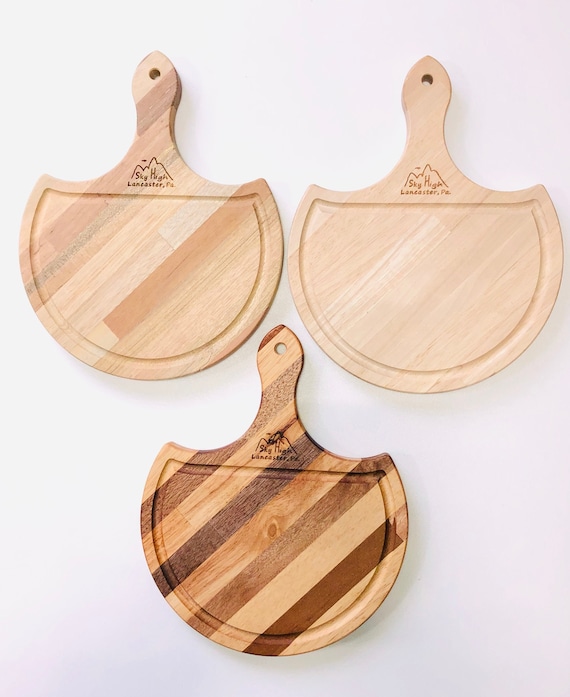 Handmade Medium Half-round Cutting Board From Repurposed | Etsy