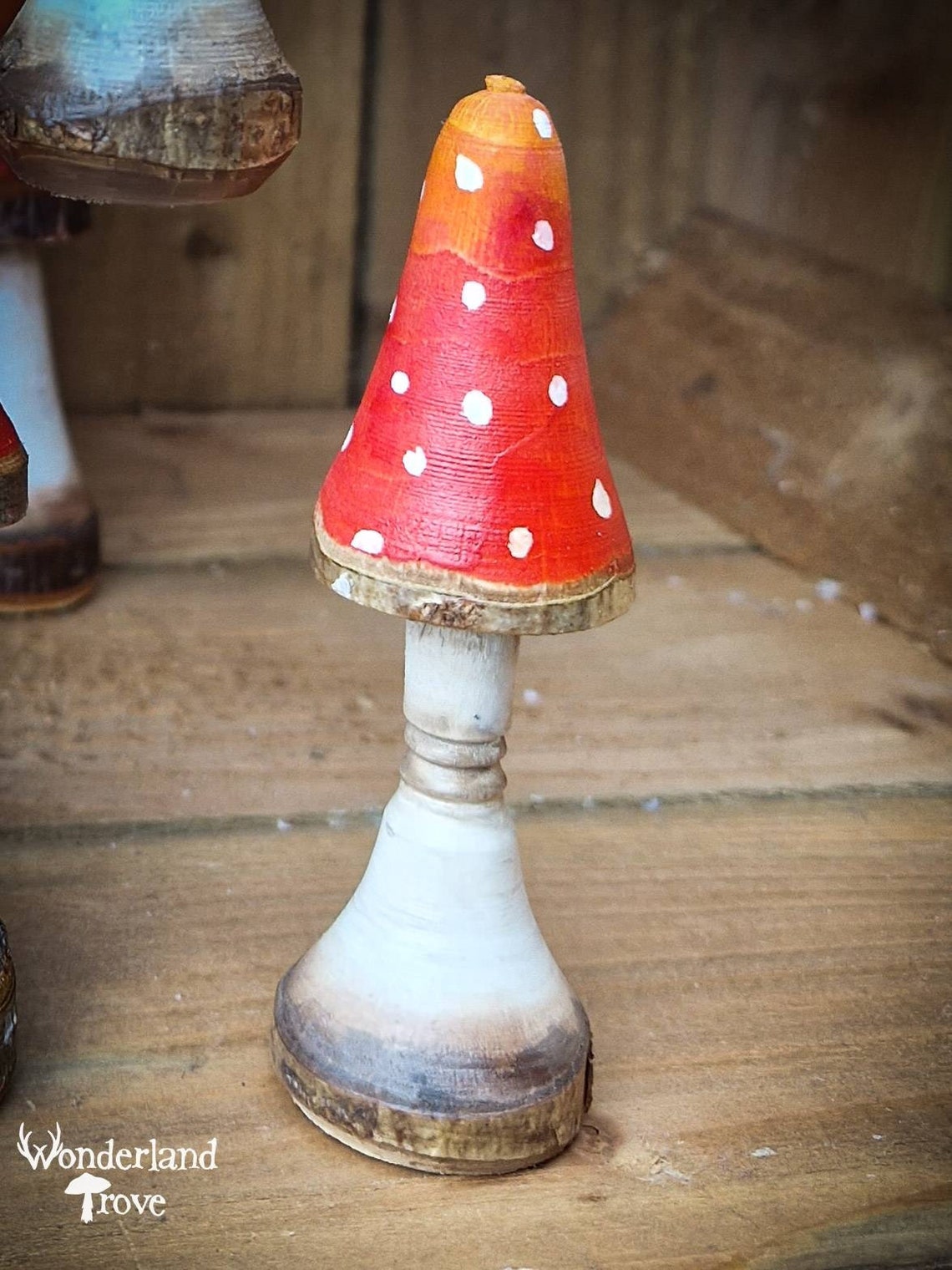 Wooden Mushroom Mushroom Decoration Mushroom Christmas - Etsy