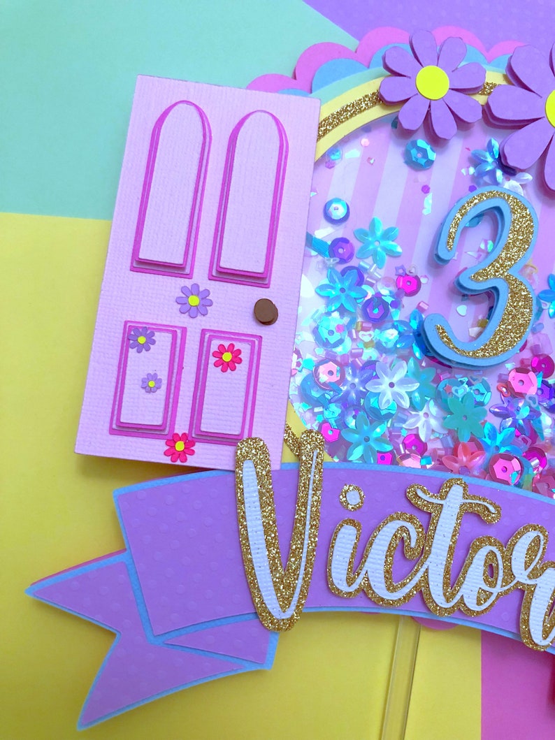 Boo Monsters Inc Inspired Cake Topper - Etsy