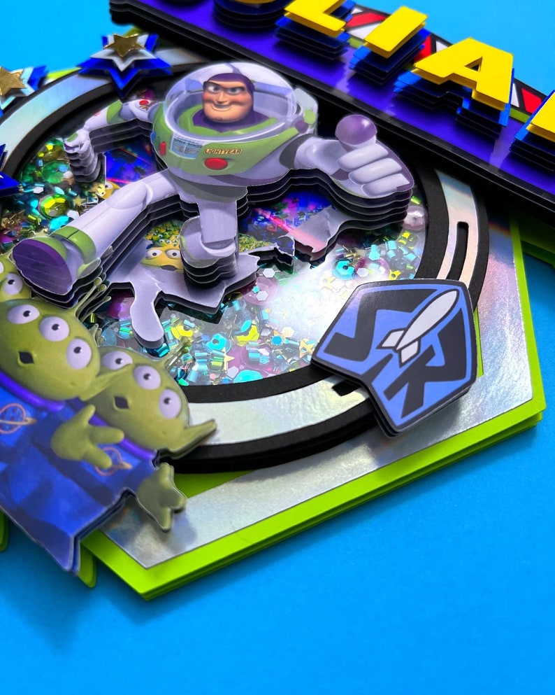 Buzz Lightyear Inspired Cake Topper - Etsy