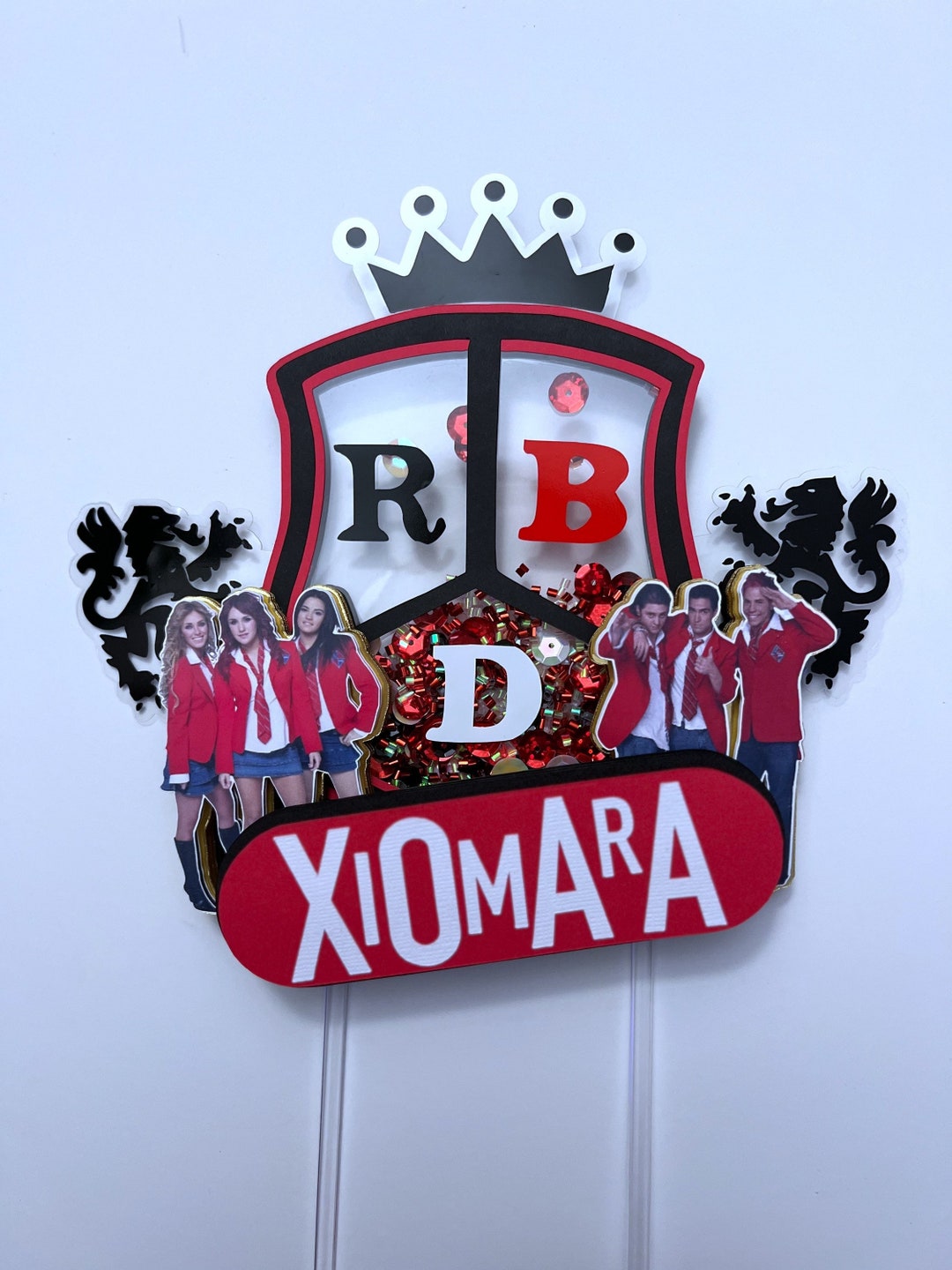 Rebelde Cake Topper - Etsy