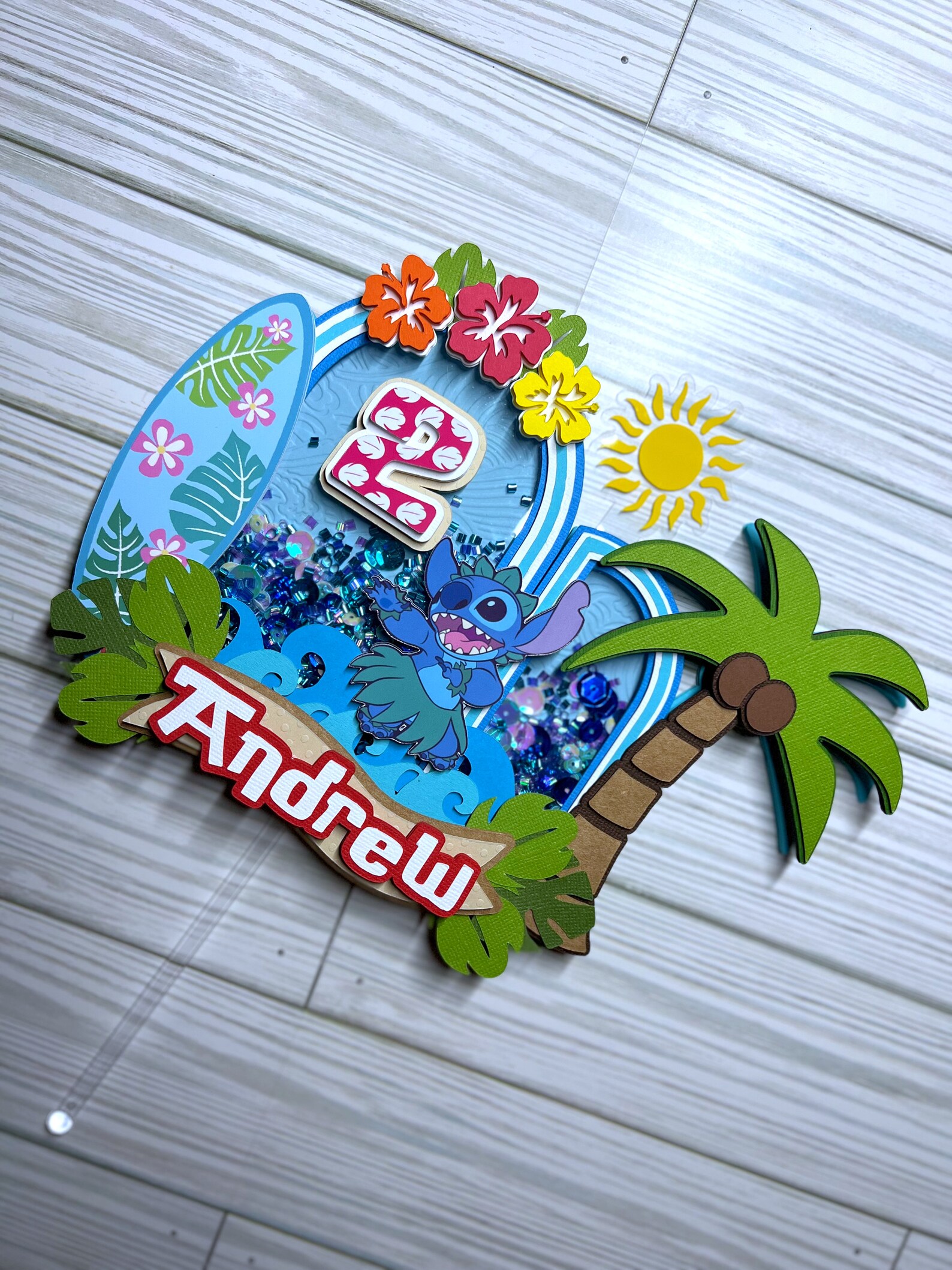 Lilo & Stitch Inspired Cake Topper - Etsy