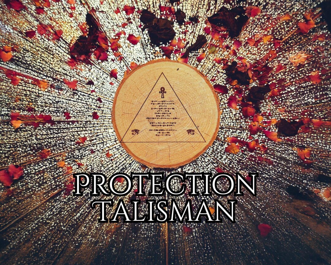Protection Talisman - Ugaritic Safety Charm, Defense Against Dark Arts ...