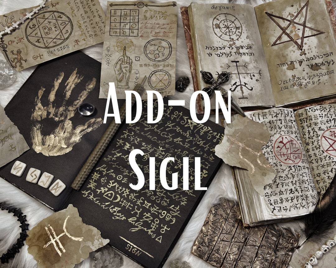 Custom Sigil - Spirit Companion, Spirit Keeping, Sigil Magic, Sigil ...