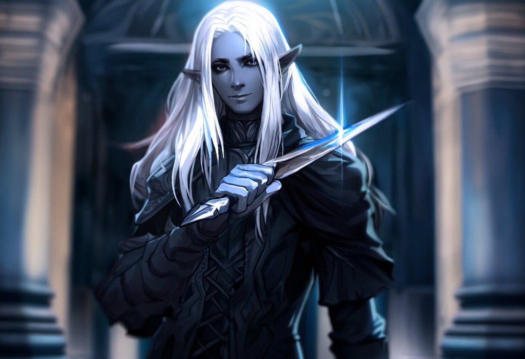 Drow/dark Elf Custom Conjure | Spiritcompanion, Direct Binding, Living ...