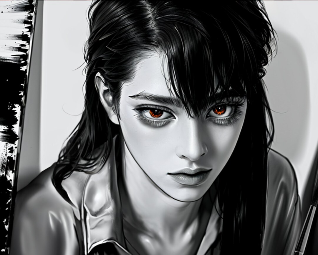 Spirit Companion Drawingportrait, Painting, Image, Canvas, Picture ...