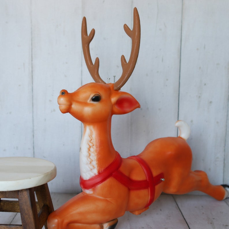 Antlers for Santa's Reindeer and Giant Reindeer Blow Mold | Etsy