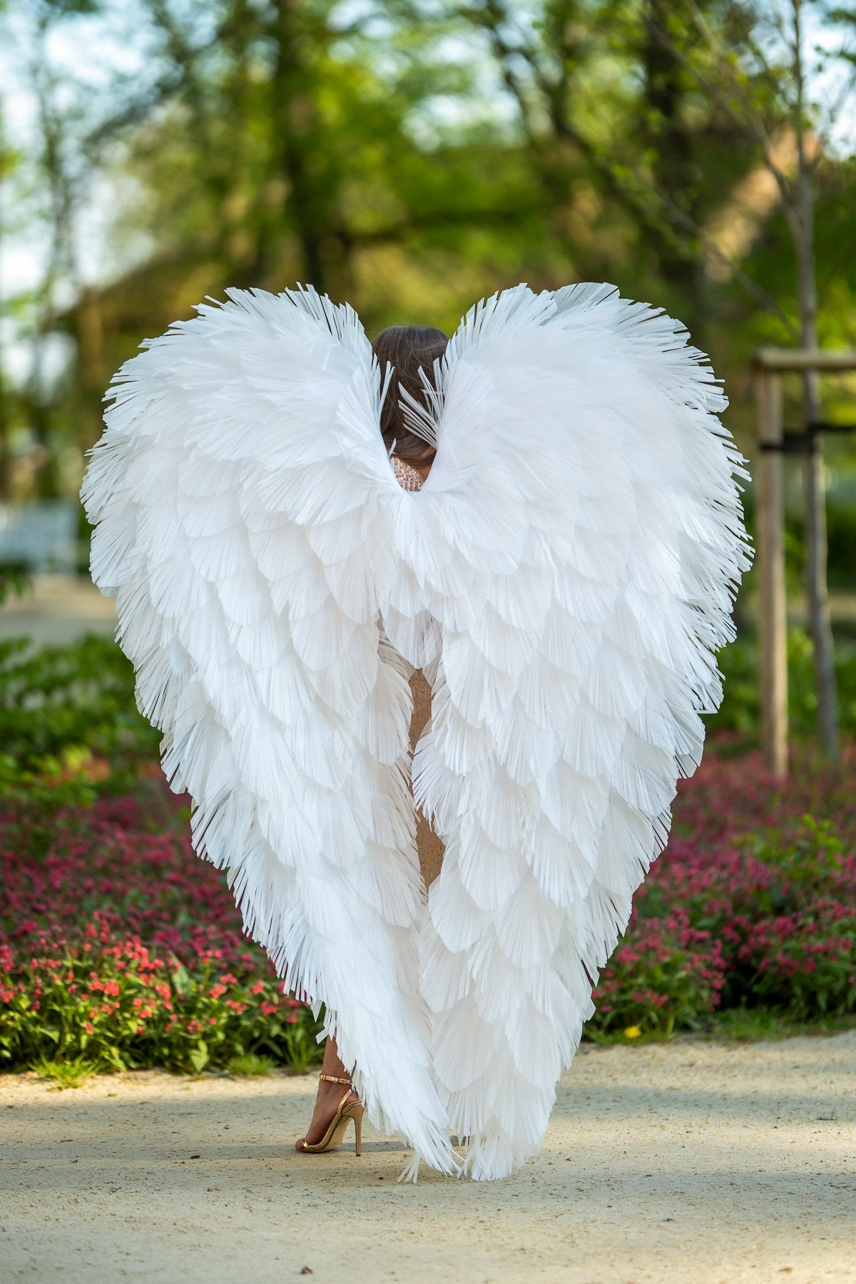 White Fluffy Angel Wings , Wings for Photoshoot, White Angel Wings - Etsy