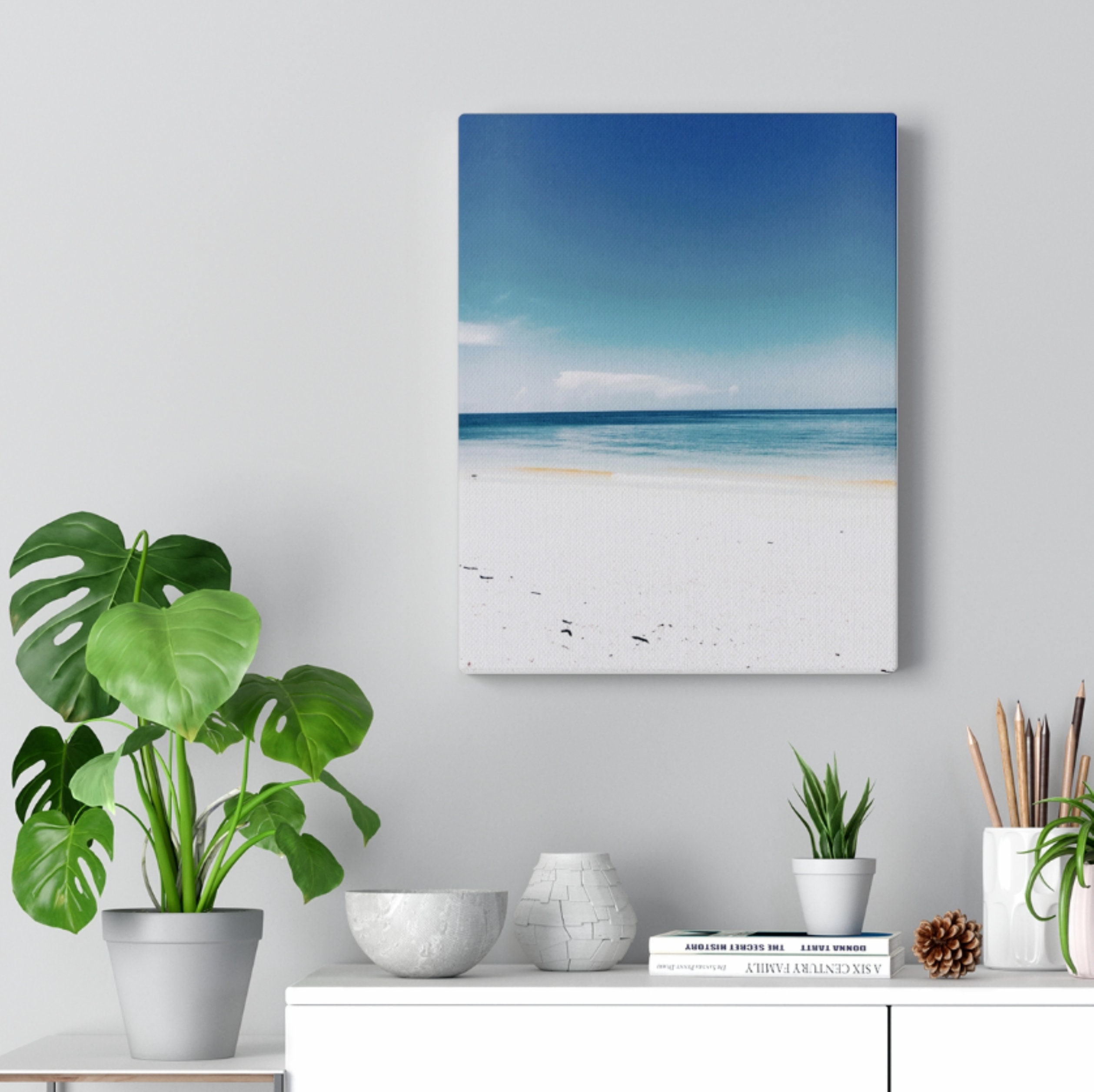 Beach Decor Set of 3 Beach Wall Art Ocean Print Calm - Etsy