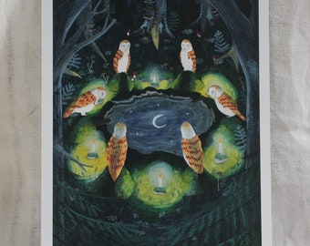 Parlement van uilen - Etsy Nederland