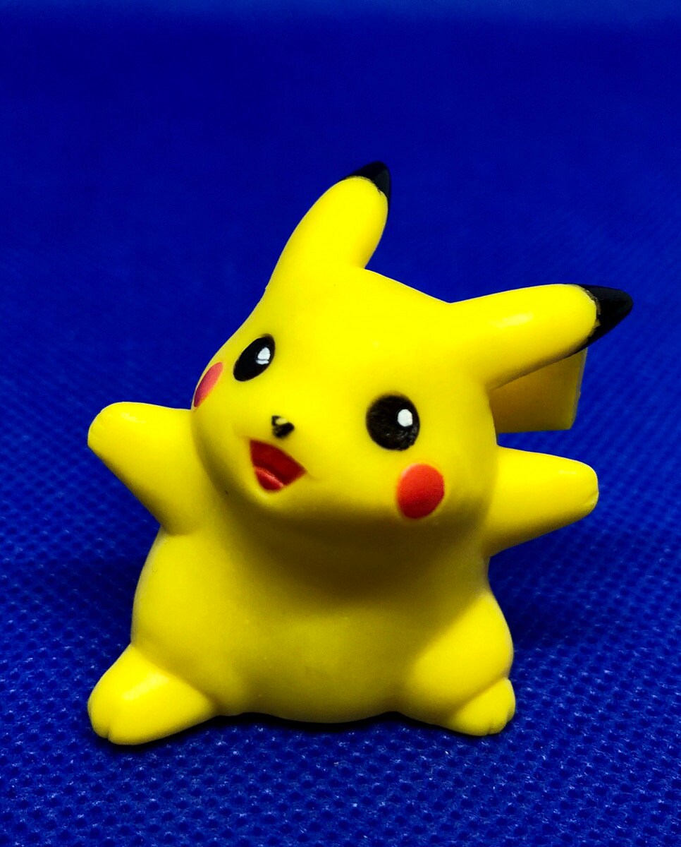 1997 Pokemon Pikachu / Finger Puppet Figure / Genuine / | Etsy