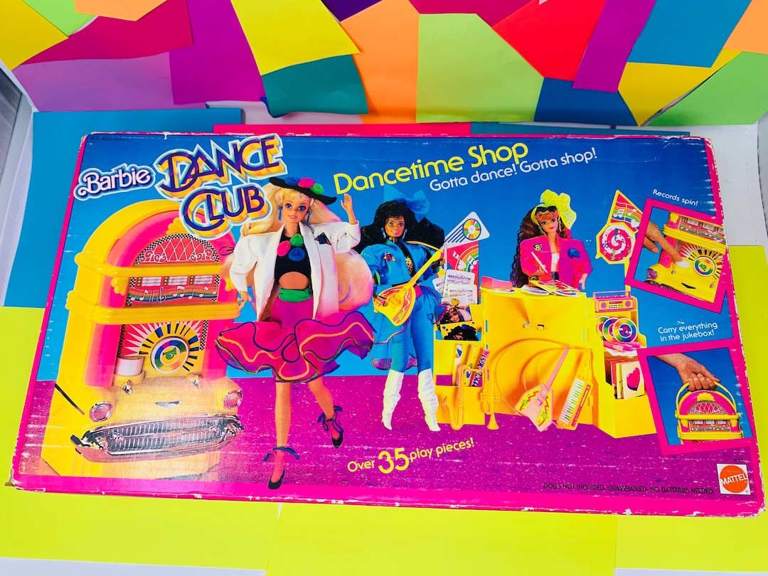 Vintage Barbie Dance Club DJ Set With Ken - Retro Dancetime Shop ...
