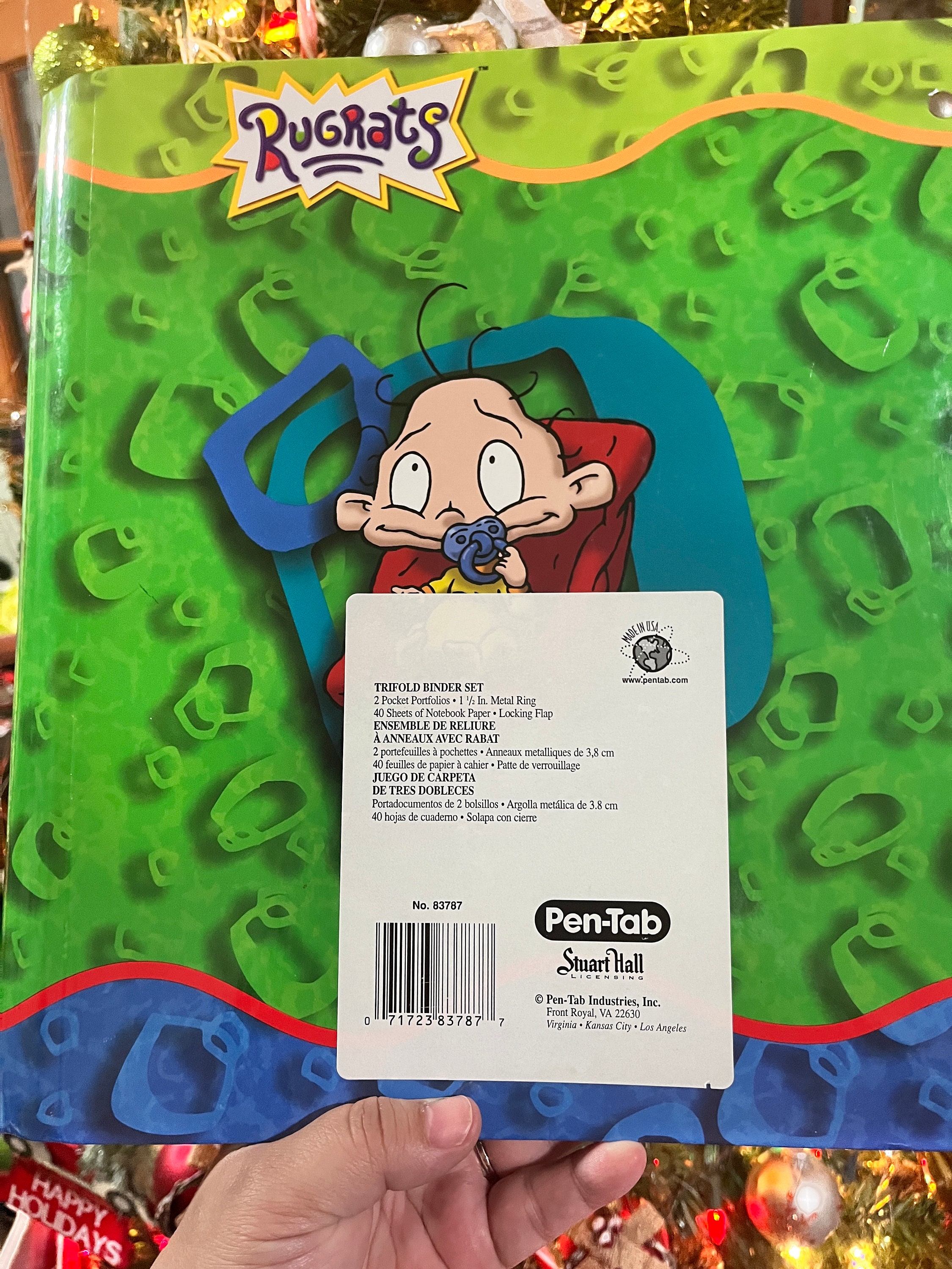 Rugrats Vintage School Folder Trapper Keeper Style Nickelodeon - Etsy