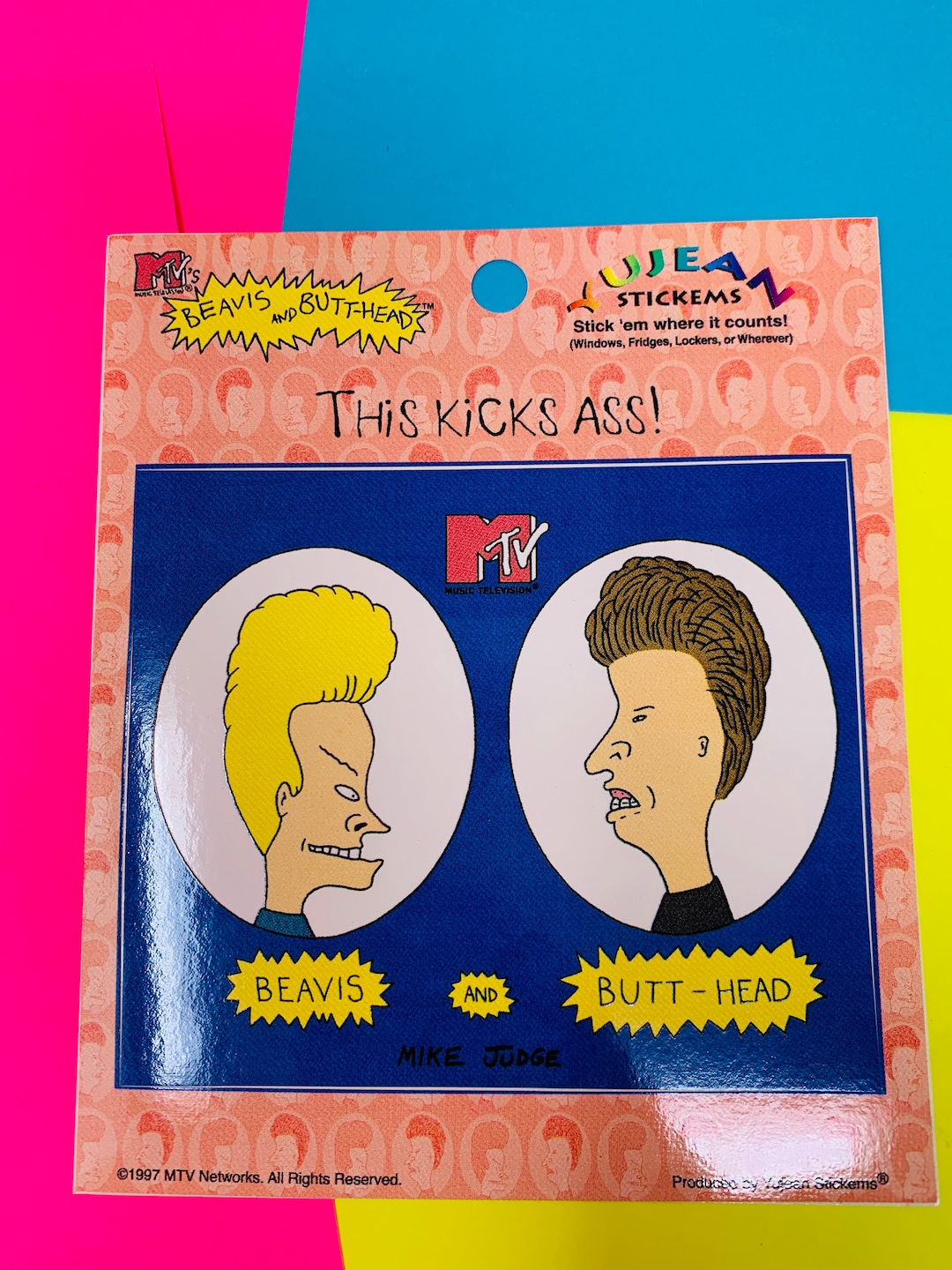 Retro Beavis and Butthead Vinyl Decals - Unique Vintage Stickers - Etsy