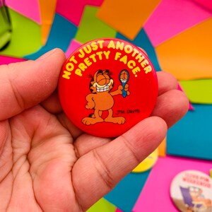 Garfield Pins, Choose ONE, Vintage Garfield Pins, Vintage Garfield and ...