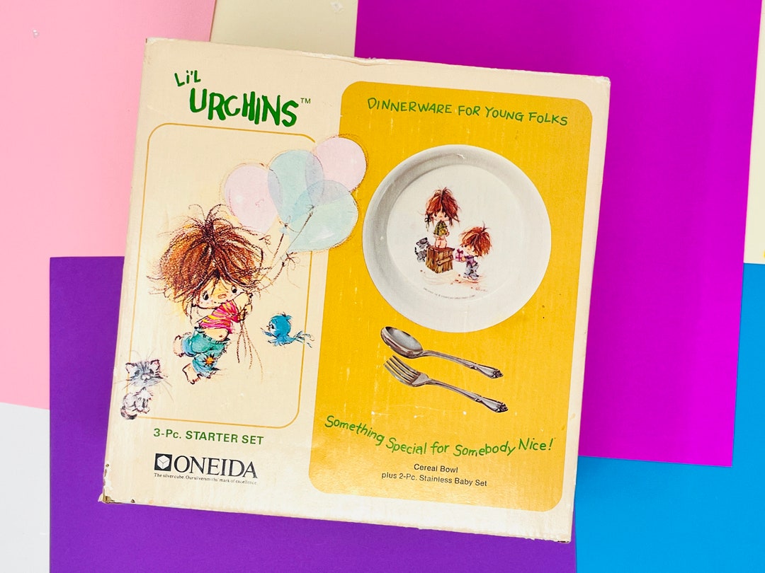 Vintage Oneida American Greetings Lil Urchins 1970s Children's ...