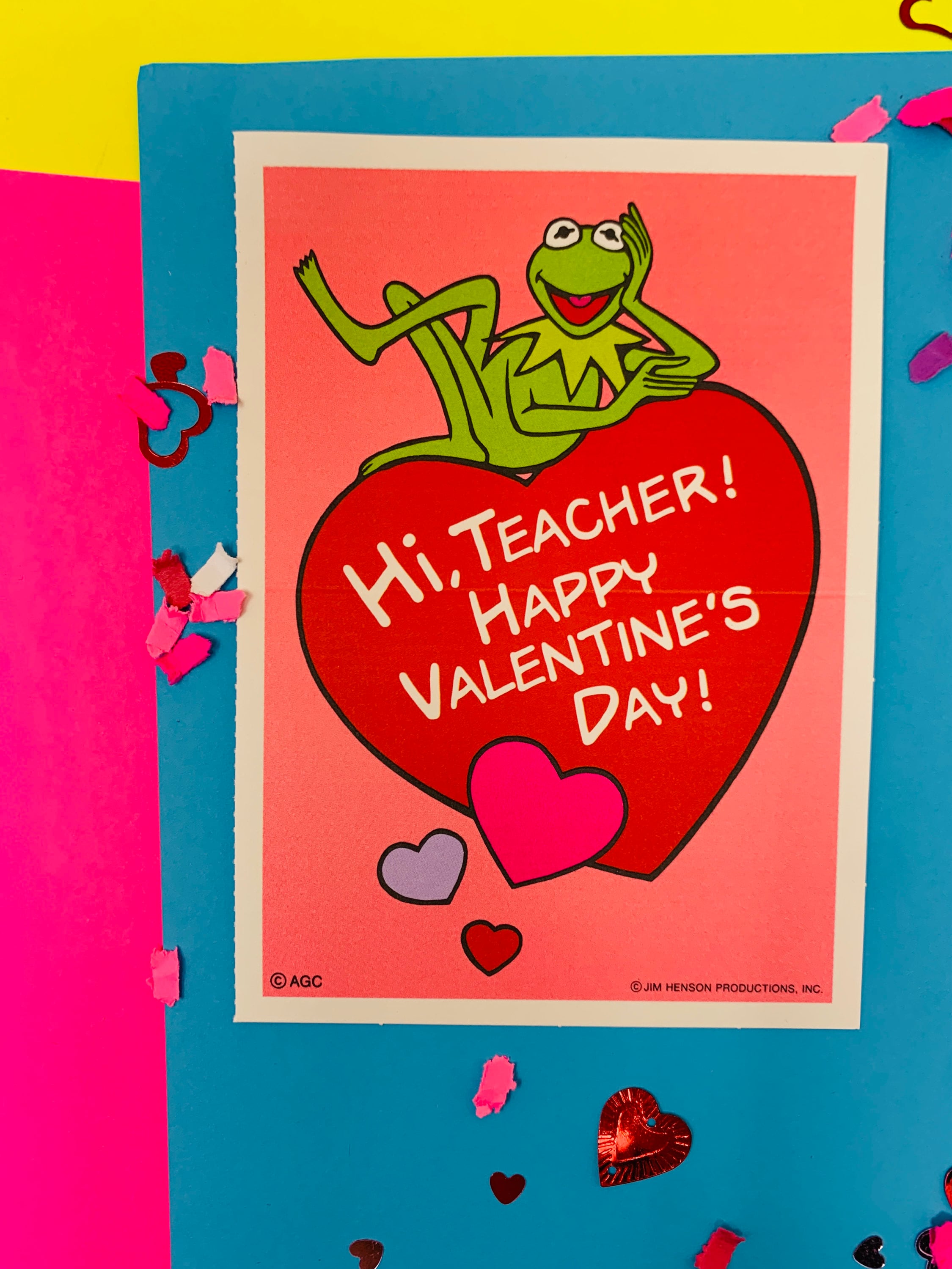 Vintage Muppets Valentine Cards Collectible Sheet for Kids and Fans - Etsy