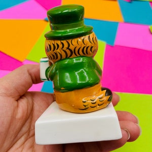 Garfield St. Patrick's Day Porcelain Figurine, Irish Garfield Figurine ...