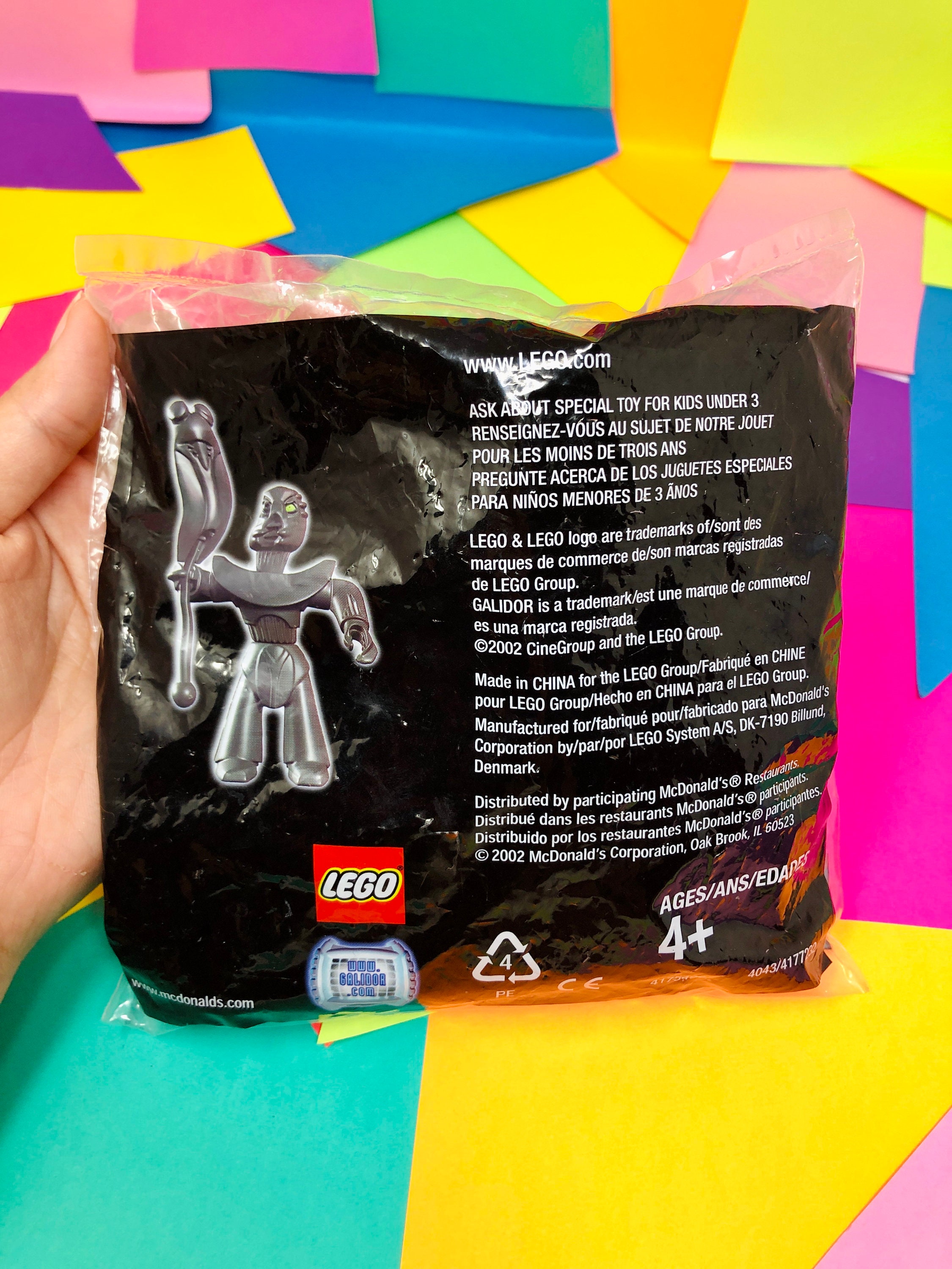 Galidor Gorm Defenders of the Outer Dimension Lego Happy Meal Action ...