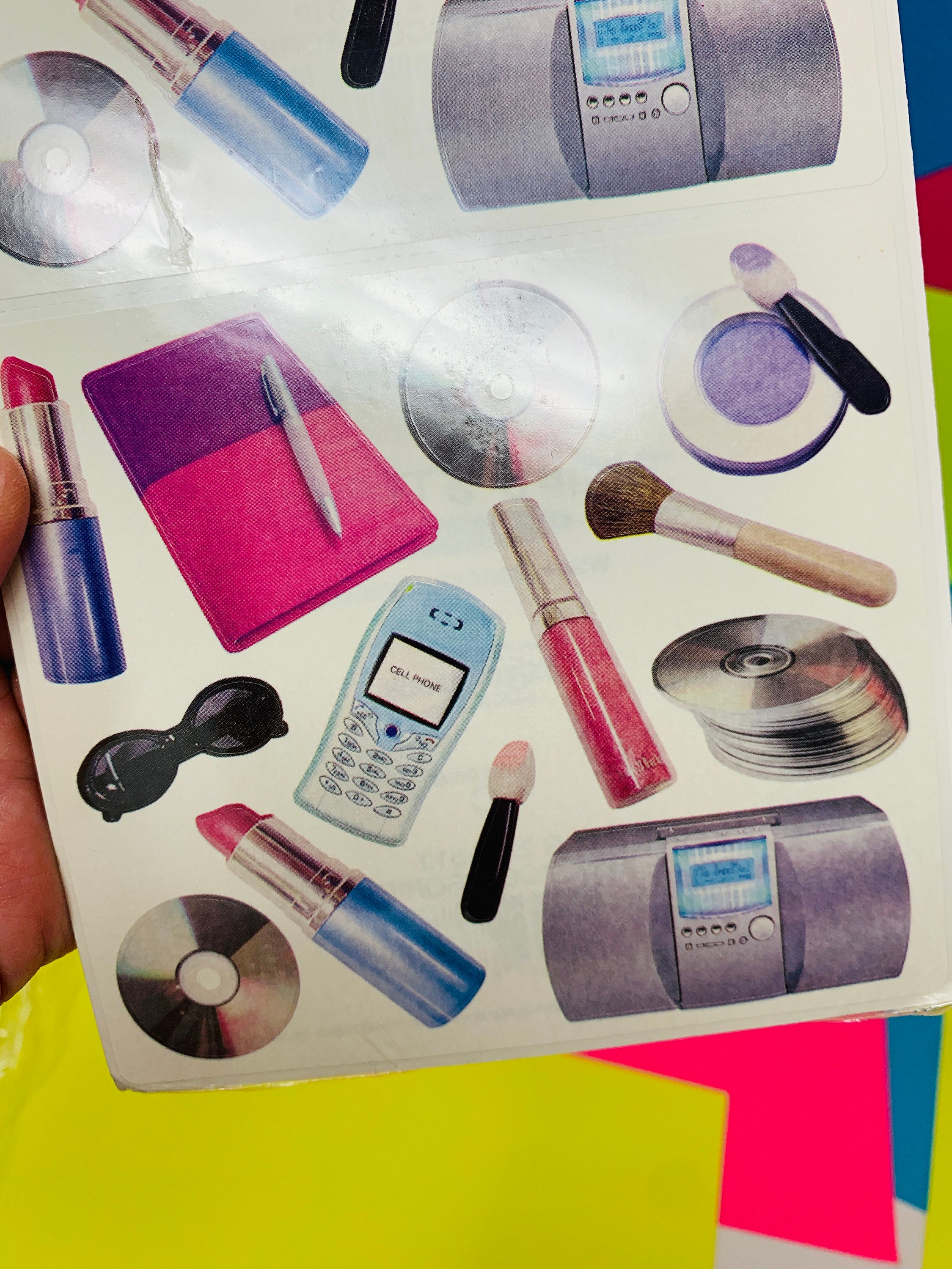 Vintage Stickers, 1990s Stickers, Vintage Scrapbooking Stickers - Etsy