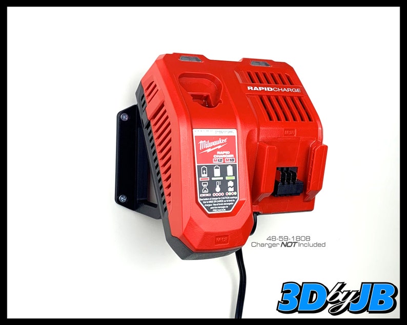 MILWAUKEE® 48-59-1812 or 48-59-1808 Charger Wall Mount - Etsy