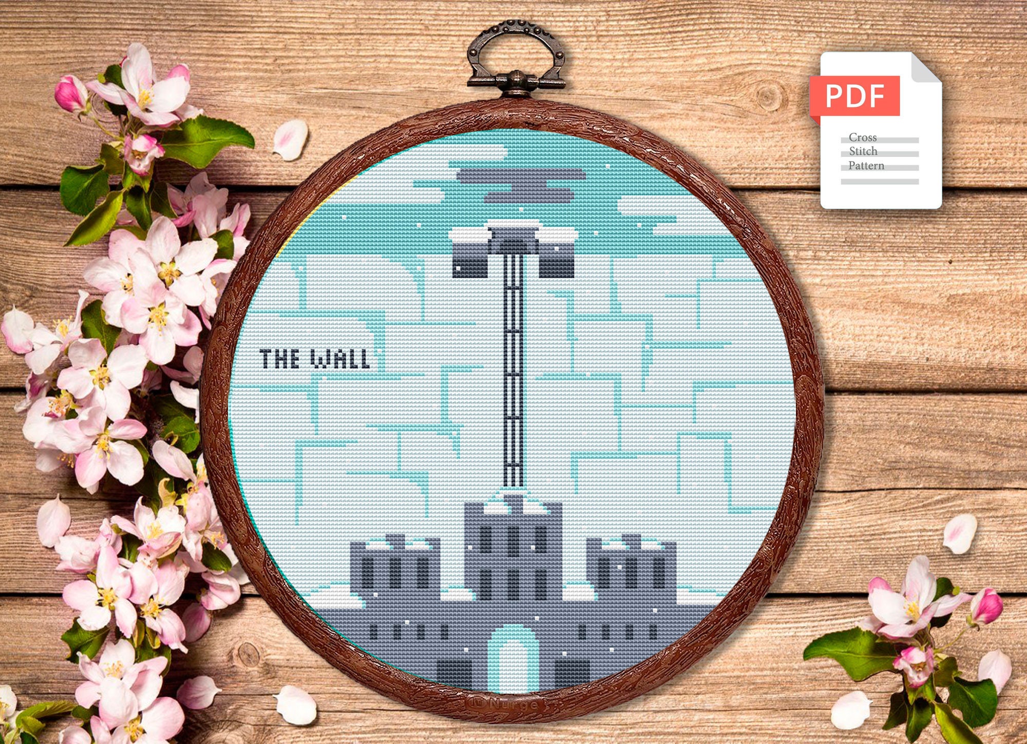 The Wall Cross Stitch Pattern, Movies Cross Stitch Pattern, Movie ...